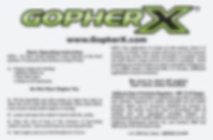Gopher X Labels - GopherX